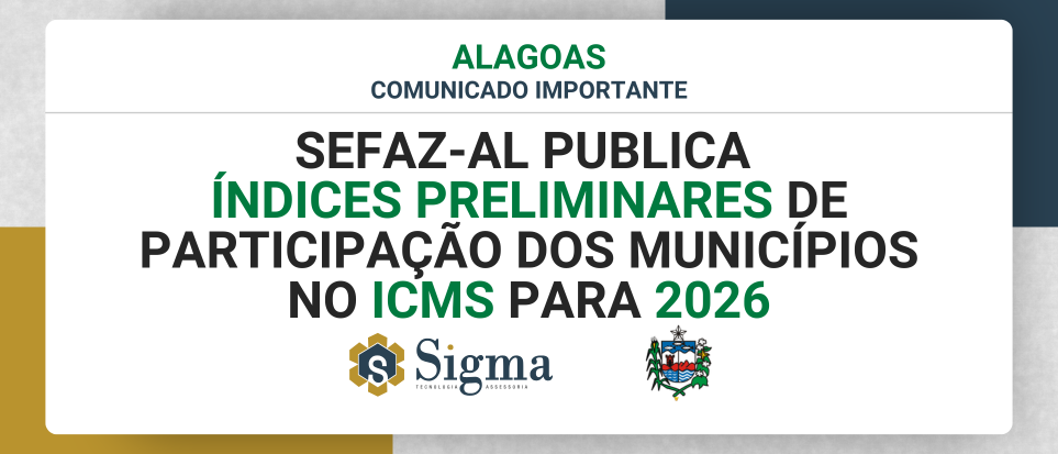 SEFAZ-AL publica Índices Preliminares de Participação dos Municípios no ...